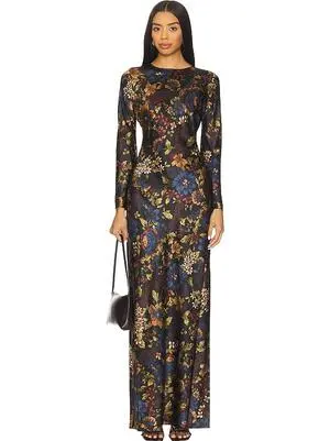 Veronica Beard Gemma Dress - Black Multi