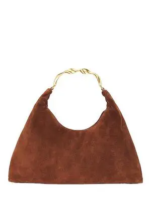 Simkhai Nixi Suede Hobo Bag - Sable