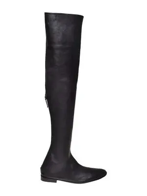 Alberta Ferretti Over-the-knee Flat Boots - Black