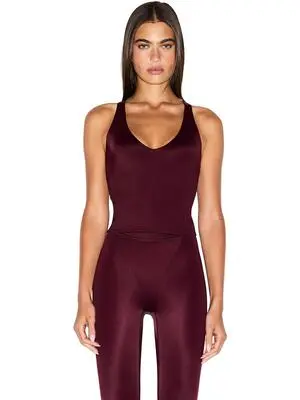Nike Shine V-neck Tank Top - Red