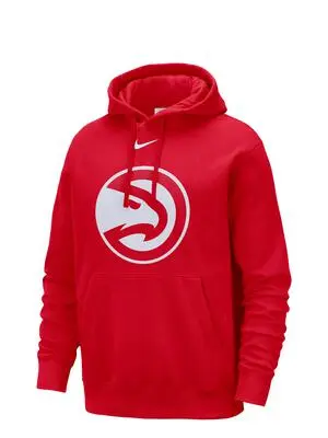 Nike Atlanta Hawks Nba Pullover Hoodie - Red