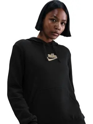Nike Sportswear Club Pullover Fleece Hoodie - Black
