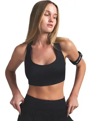 Nike Skims Shine Racerback Bra - Black