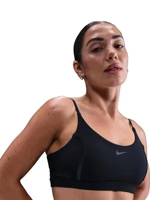 Nike One Light-support Padded Sports Bra - Black