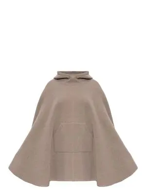 Bottega Veneta Cashmere Poncho - Grey