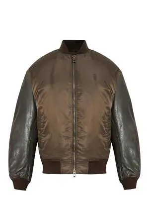 ALLSAINTS Myler Bomber Jacket - Green
