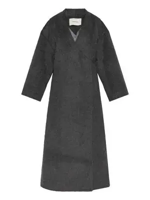 ENTIRE STUDIOS Wool And Cashmere Blend Coat - Grey