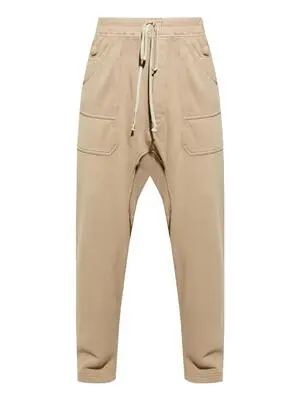 Rick Owens Classic Cargo’ Sweatpants - Beige