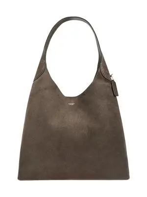 Coach Suede 39 Shoulder Bag - Grey