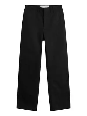 RANDY'S GARMENTS Gusseted Work Trousers - Black Super Twill
