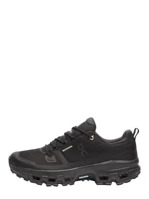 On Cloudrock Low Wp Sneakers - Black