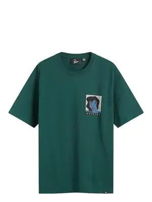 PARRA Nothing Please T-shirt - Pine Green