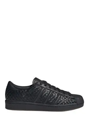 Adidas Superstar Vintage Woven Sneakers - Core Black/blue