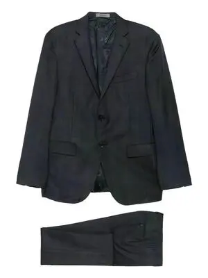 Corneliani Notched-lapels Two-piece Suit - Blue