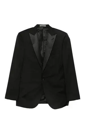 Corneliani Peak-lapel Suit - Black
