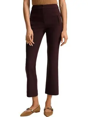 Veronica Beard Arte Pants - Dark Currant