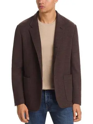 Canali Knit Blazer - Brown