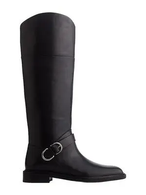 Rag & Bone Hayden Riding Boots Black Wide Calf
