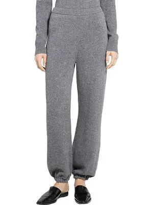 Theory Cashmere Sweatpants - Light Charcoal