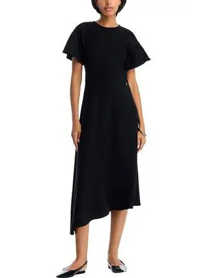 Herno Cady Midi Dress - Black