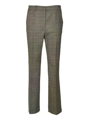 Max Mara Wool Straight-leg Trousers - Brown