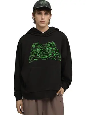 PUMA PUMA X RIPNDIP Boxy Fit Hoodie Black