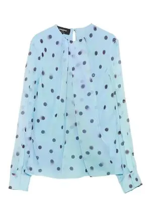 Rochas Polka-dot Blouse - Blue