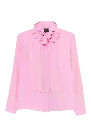 Rochas Pleated Shirt - Pink
