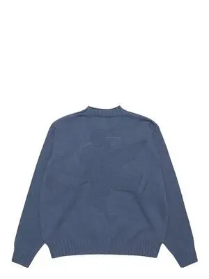 StÜssy Surfman Mock Sweater - Washed Blue