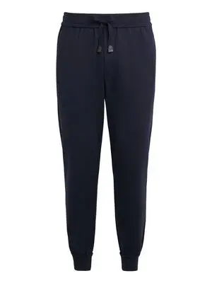 Brioni Drawstring Tapered Sweatpants - Blue