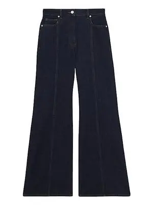 REISS June Flared-leg Stretch-denim Jeans - Indigo