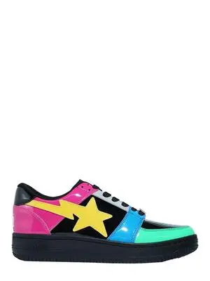 A BATHING APE Sta Low M2 'crazy' Sneakers - Black