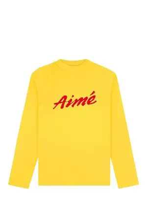 Aimé Leon Dore Aimé Sport Rash Guard - Yellow