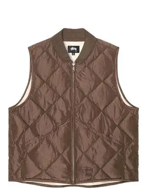 StÜssy Insulated Vest - Brown