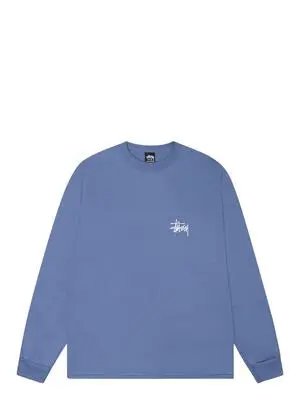 StÜssy Basic Long-sleeve Tee - Blue