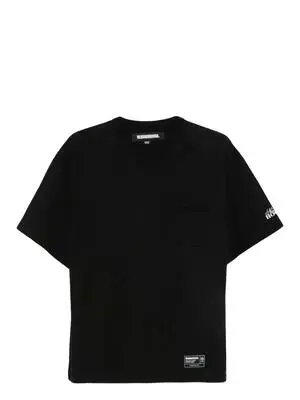 NEIGHBORHOOD Logo-patch T-shirt - Black