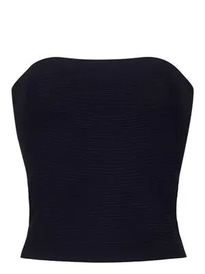 Cara Cara Ida Ribbed Tube Top - Black