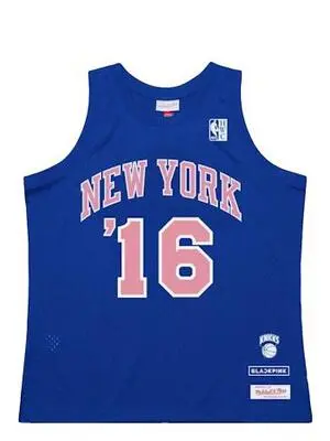 Mitchell & Ness X Blackpink Knicks Jersey - Blue
