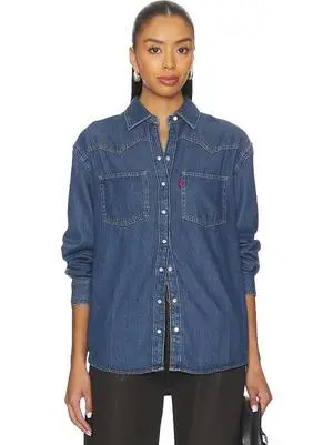 LEVI'S Teodora Western Shirt - Air Space