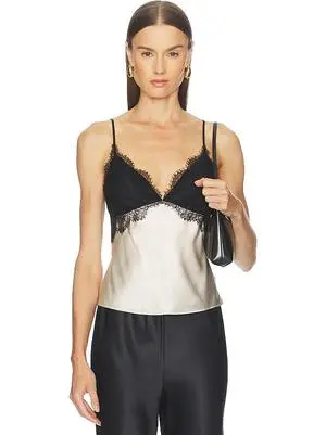Cami Nyc Hilda Camisole - Oat & Black