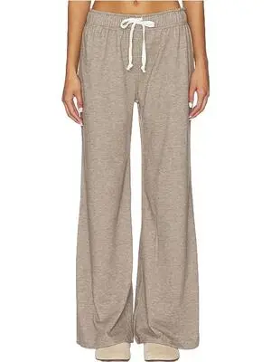 BOBI Wide Leg Pant - Taupe