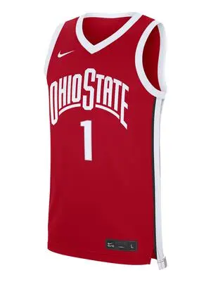 Nike Ohio State Replica College Basketball Jersey - Red