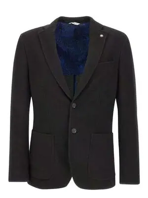 MANUEL RITZ Single-breasted Blazer - Black