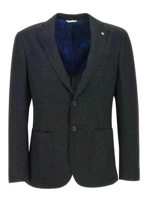 MANUEL RITZ Single-breasted Blazer - Black