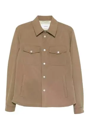 LARDINI Long Sleeve Shirt Jacket