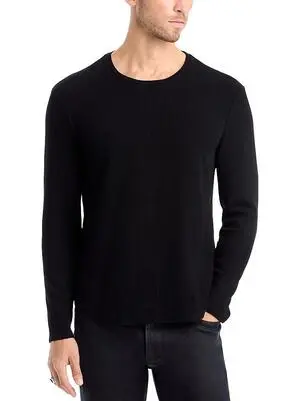 Monfrère Dann Long Sleeve Ribbed Tee - Noir