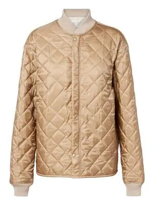 MAISON MARGIELA Quilted Reversible Jacket - Beige