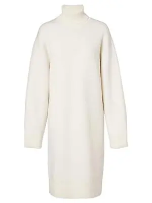 TOTEME Wool And Cashmere-blend Sweater Dress - White