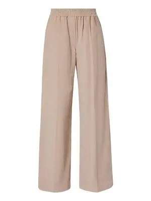 Brunello Cucinelli Cotton Corduroy Wide-leg Pants - Beige