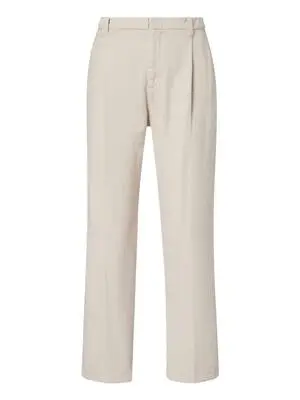 Brunello Cucinelli Monili Mid-rise Straight Jeans - Beige